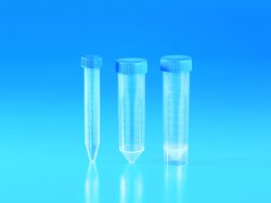 Provetta conica 50 ml tappo a vite AZZURRO - Unimed Scientifica